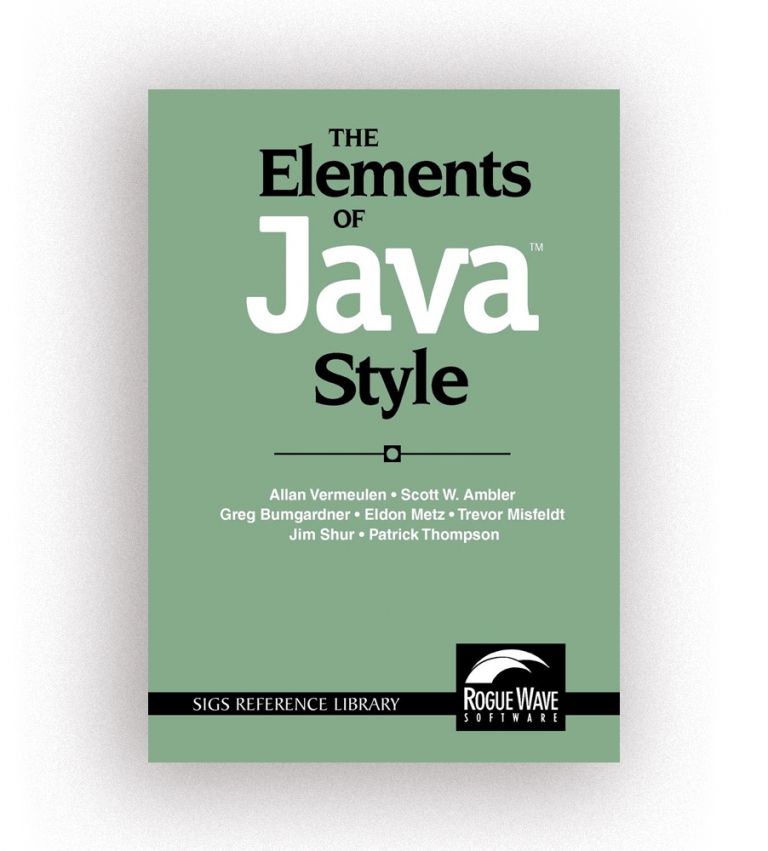 The Elements of Java Style - Improve Java Code Quality